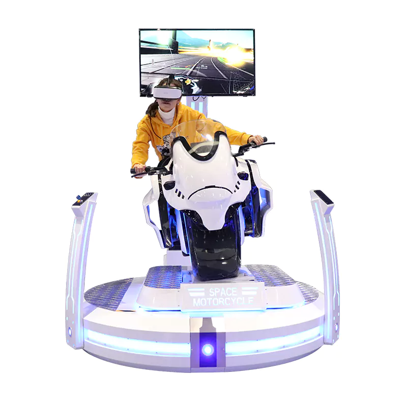 VR Motorcycle Simulator | Motion-Activated Racing Experience - Vartvr