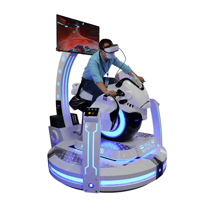 VR Motorcycle Simulator | Motion-Activated Racing Experience - Vartvr