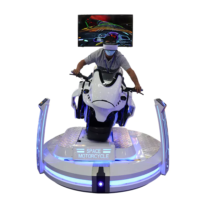 VR Motorcycle Simulator | Motion-Activated Racing Experience - Vartvr
