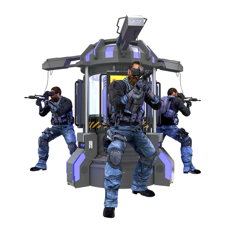 3 Player VR Multiplay Shooting | Multiplayer Combat Arena - Vartvr