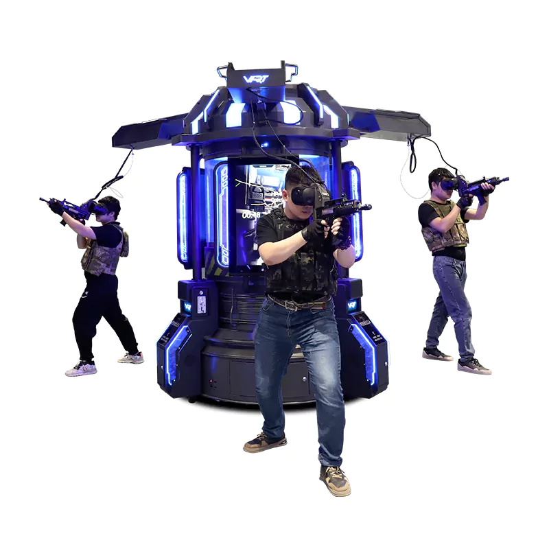 3 Player VR Multiplay Shooting | Multiplayer Combat Arena - Vartvr