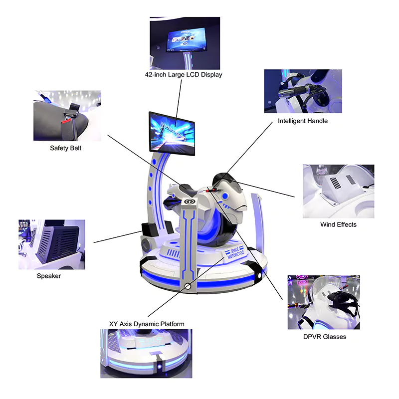 VR Motorcycle Simulator | Motion-Activated Racing Experience - Vartvr