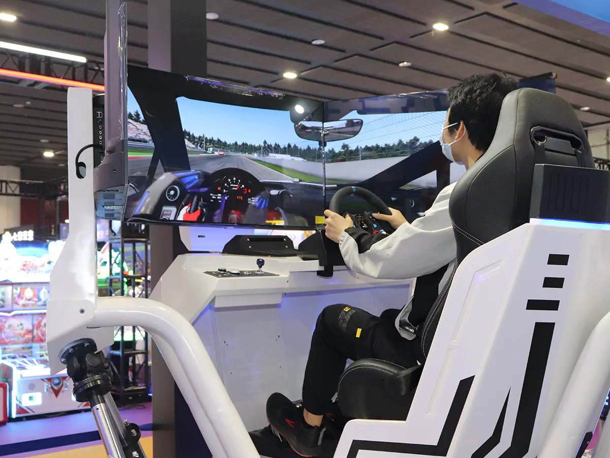 3-Screen Racing Simulator | 3 Screen Racing Car - Vartvr