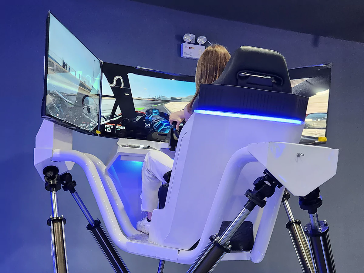 3-Screen Racing Simulator | 3 Screen Racing Car - Vartvr