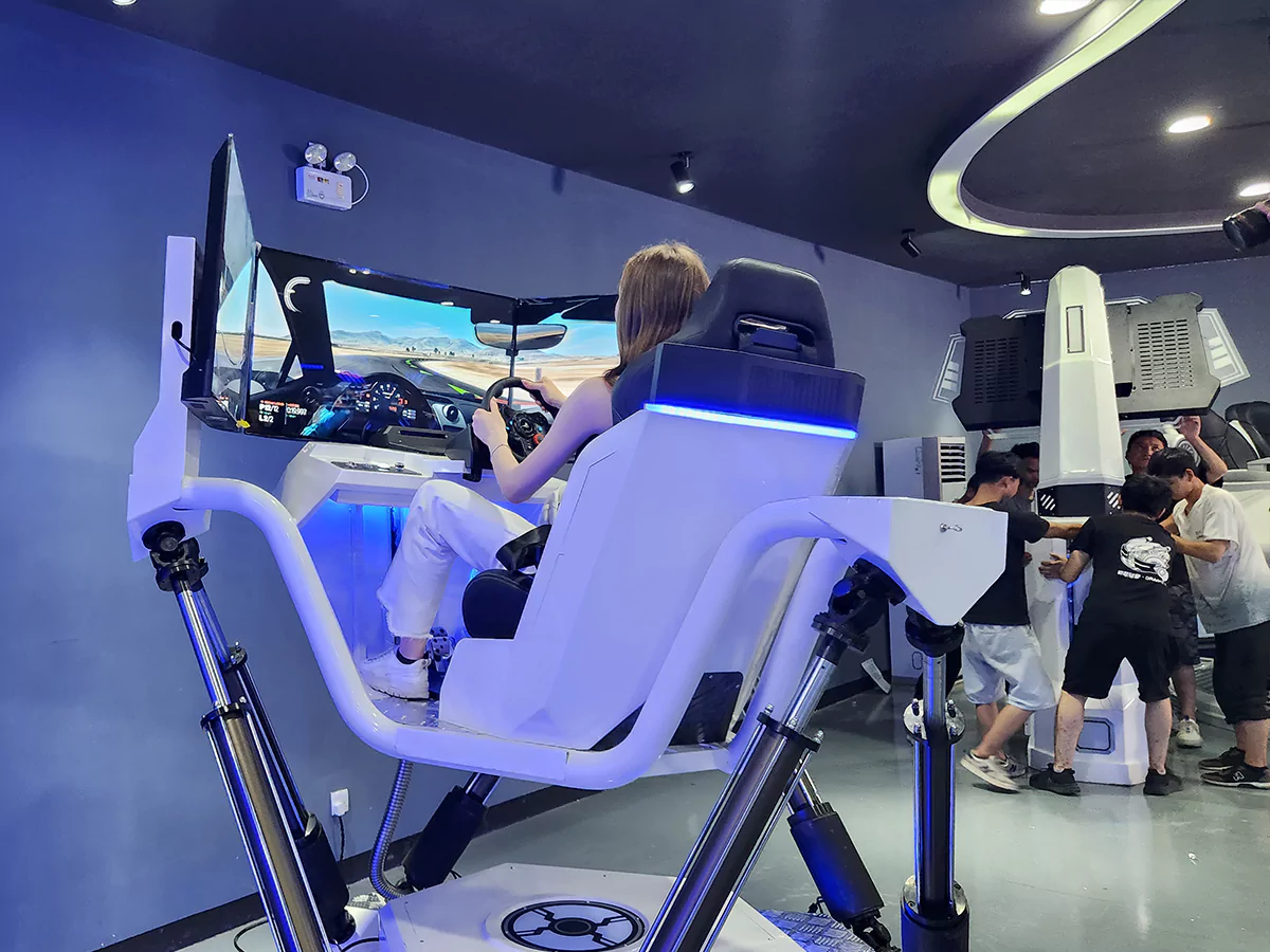 3-Screen Racing Simulator | 3 Screen Racing Car - Vartvr