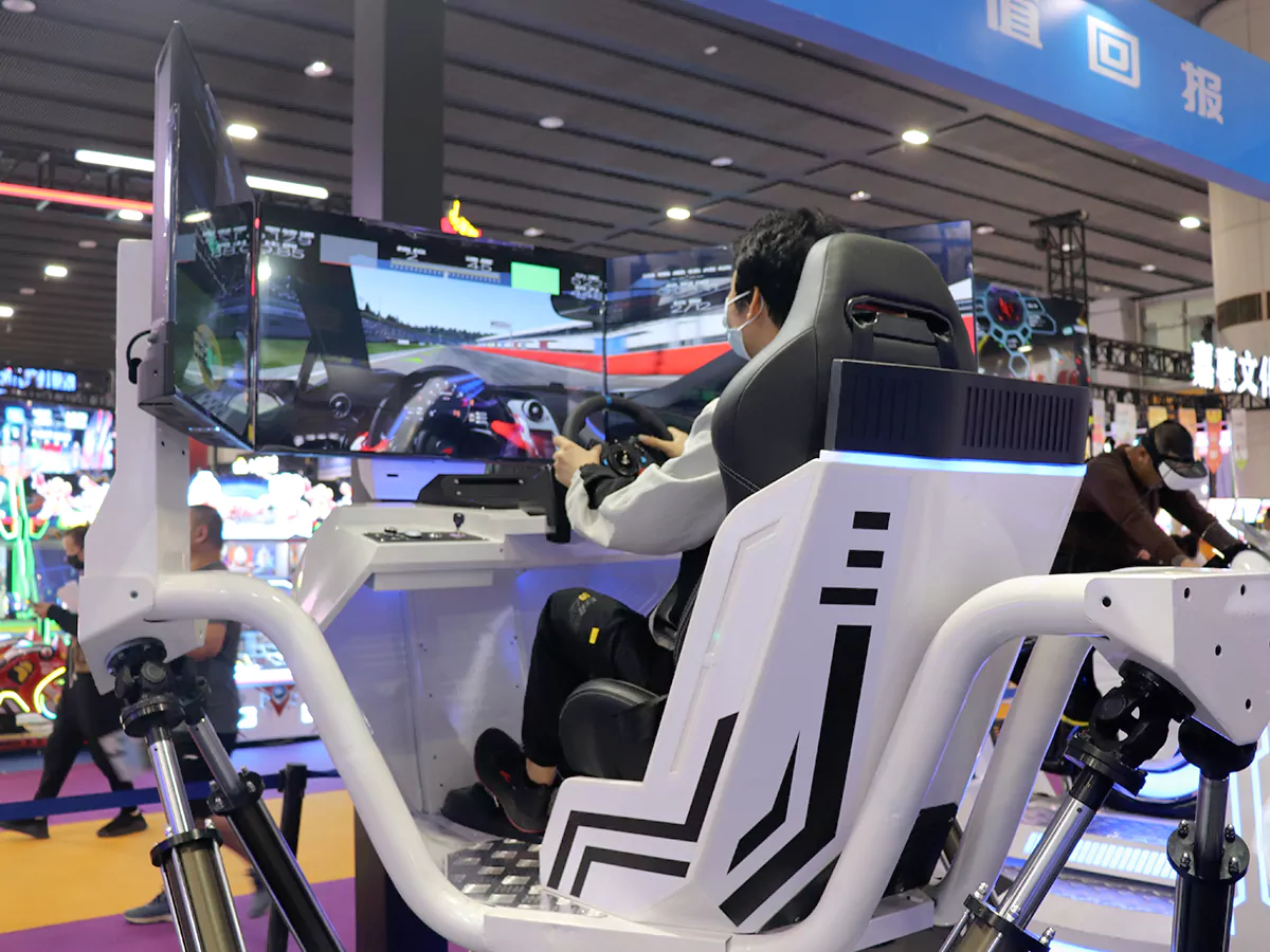 3-Screen Racing Simulator | 3 Screen Racing Car - Vartvr