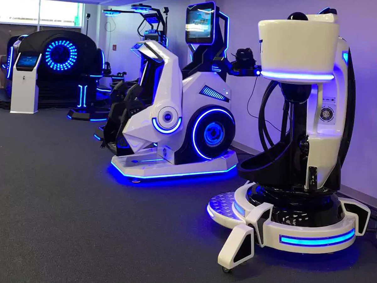 360° VR Motion Chair | Full-Rotation Haptic Gaming Seat - Vartvr