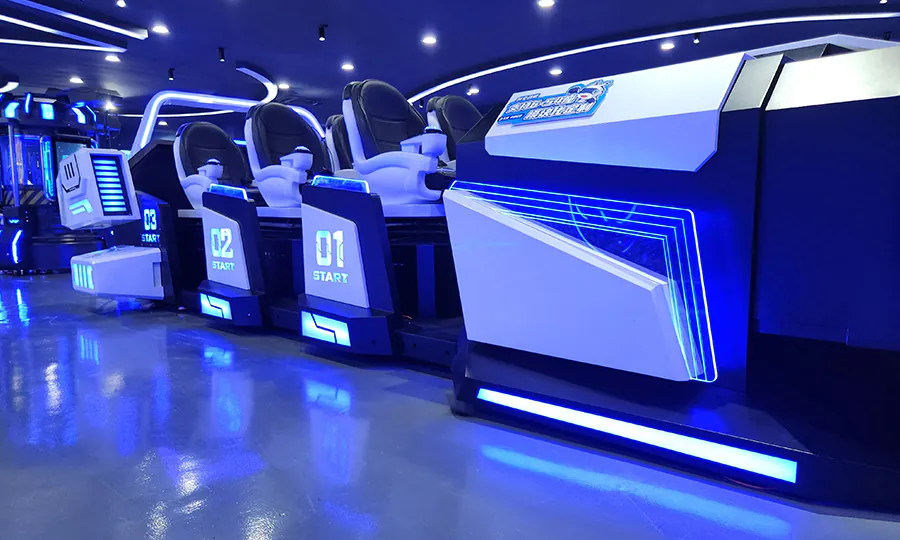 9 Seat VR Spaceship | Immersive Group Motion Simulator - Vartvr