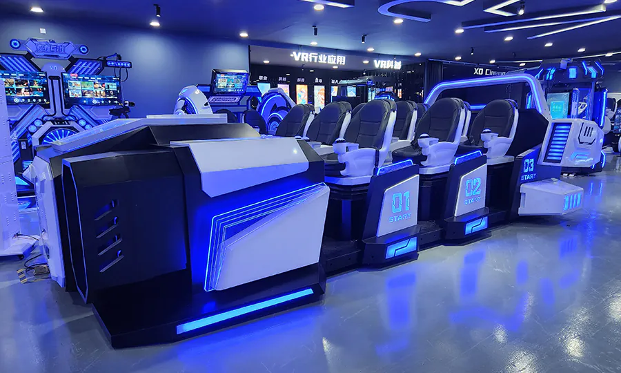 9 Seat VR Spaceship | Immersive Group Motion Simulator - Vartvr