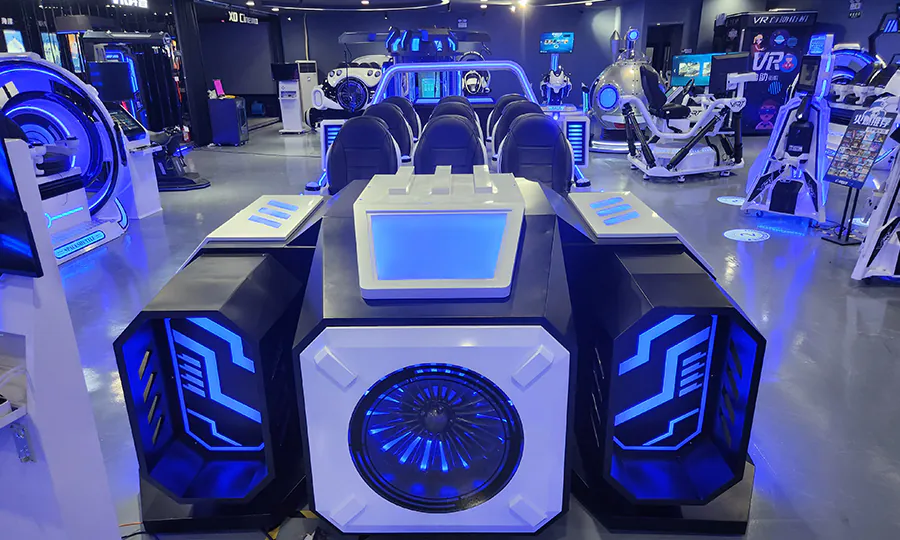 9 Seat VR Spaceship | Immersive Group Motion Simulator - Vartvr