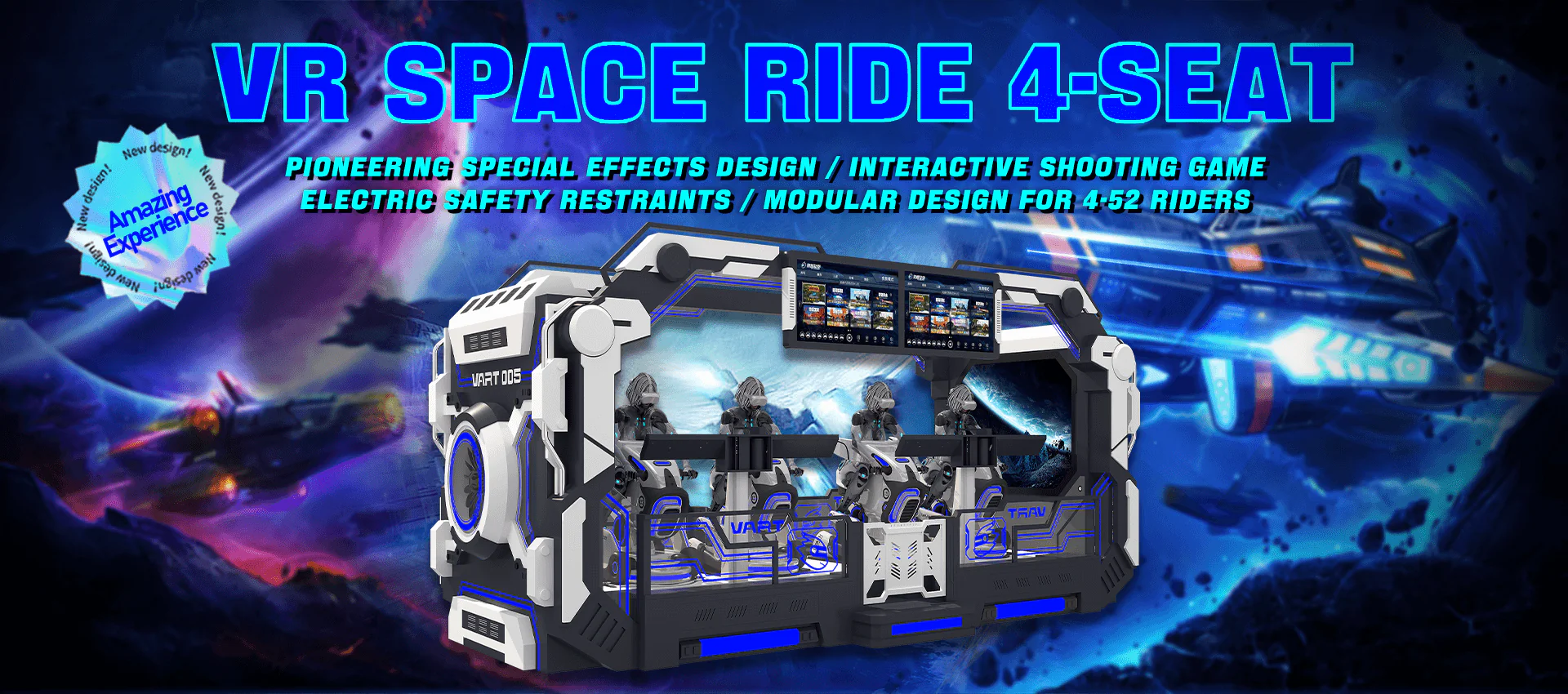 China Professional VR Theme Park rides for sale - Vartvr