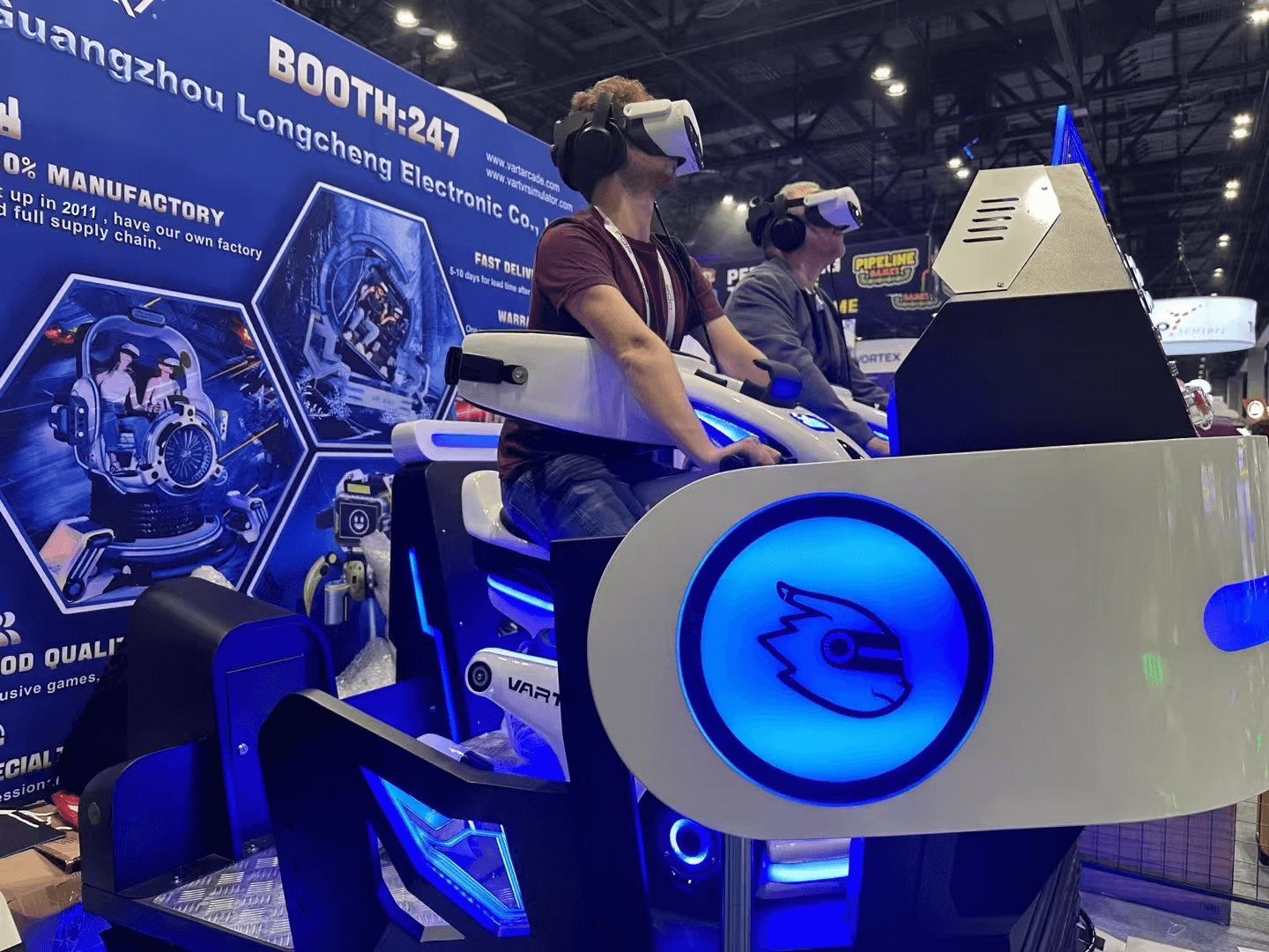 Vart VR machines USA Expo - Vartvr