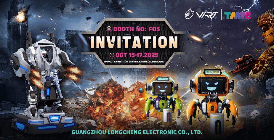 VART VR Simulator Manufacturers Thailand Exhibition Invitation - Vartvr