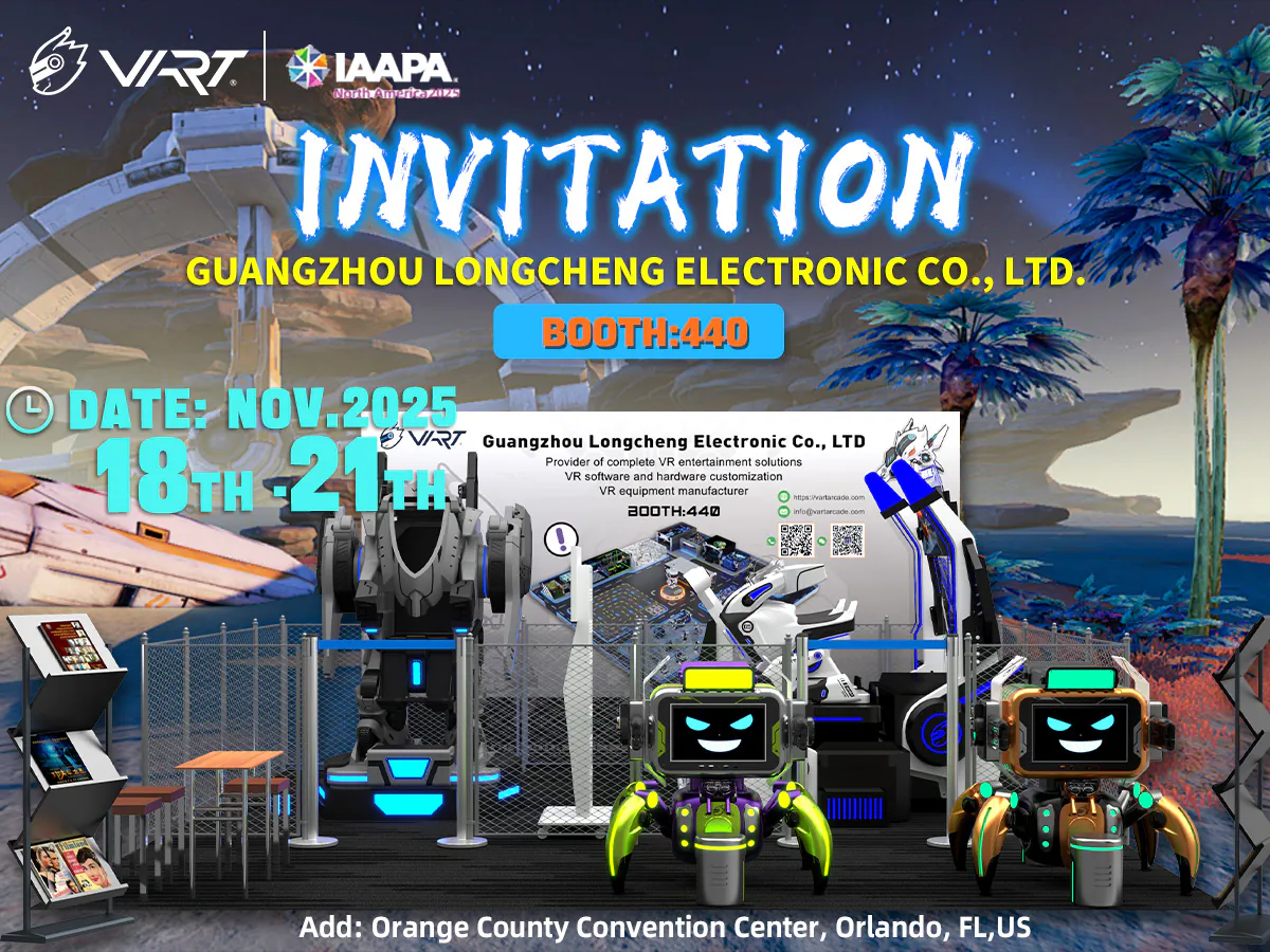 VART VR Machines at IAAPA Expo 2025 Orlando - Vartvr